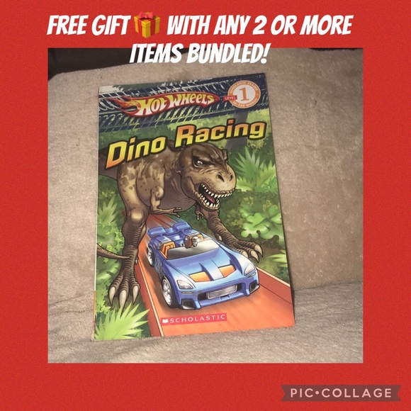 Accents | Level 1 Hot Wheels Dino Racing Scholastic Book | Poshmark